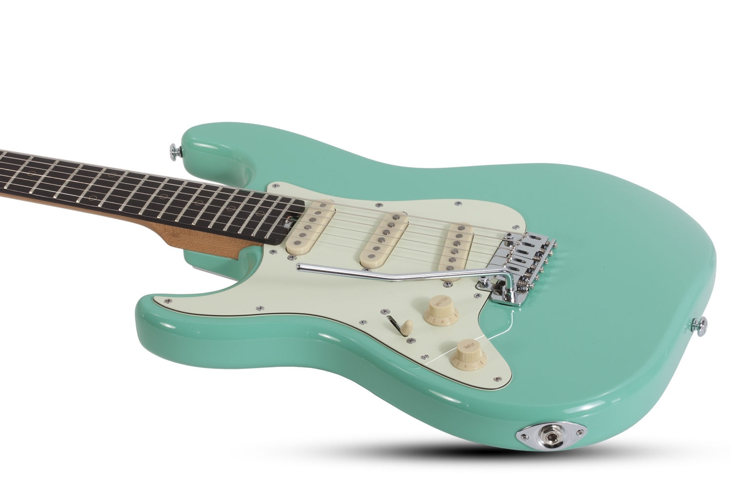 Schecter Nick Johnston Traditional Left-handed SSS Atomic Green ...