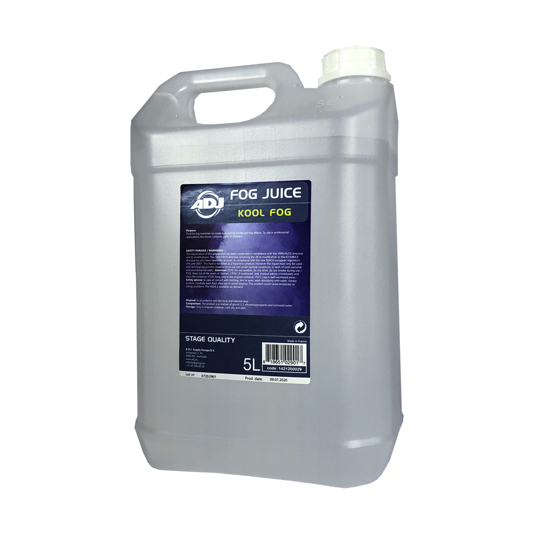 American DJ Fog Juice Kool Fog 5L – Artist Systems