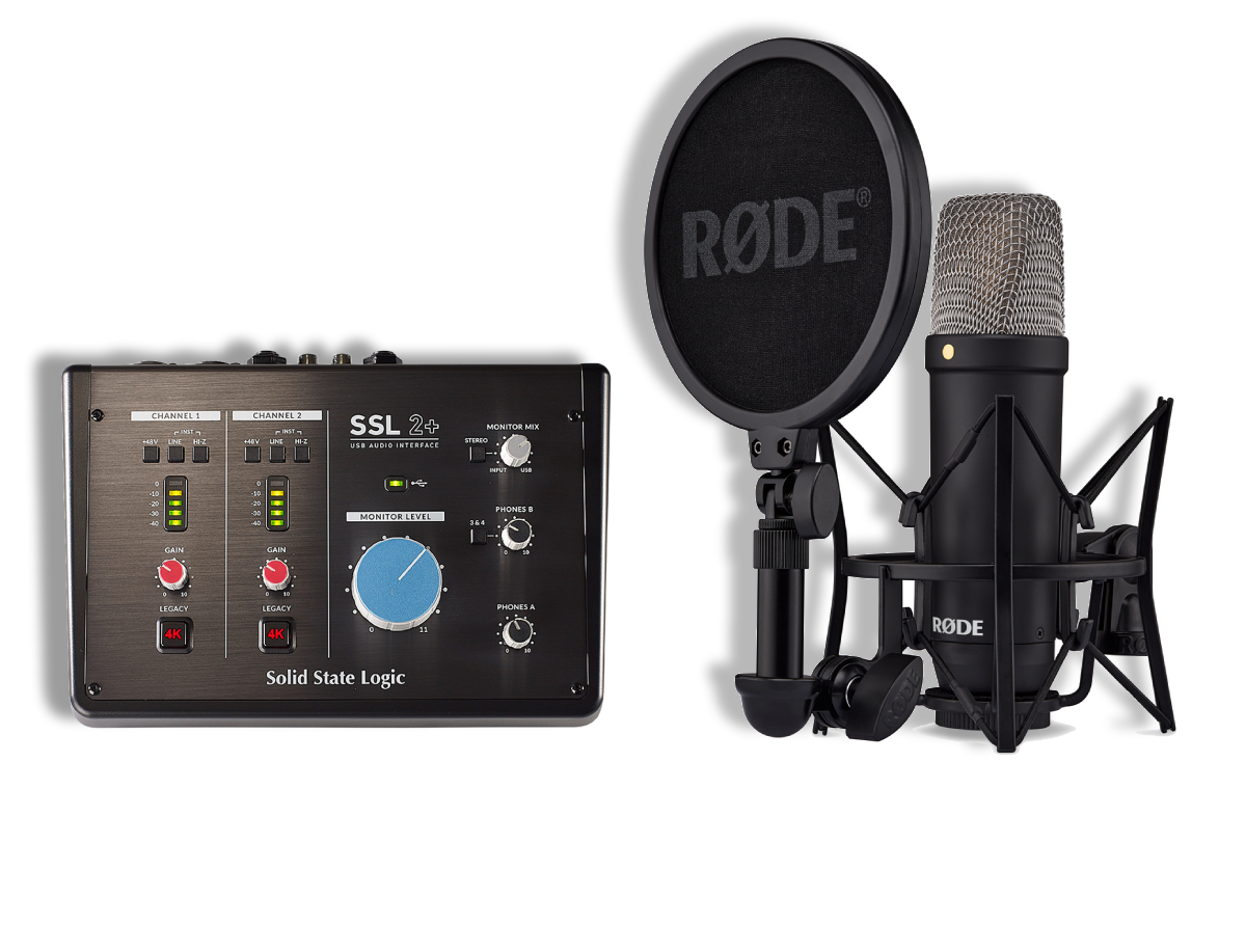 Solid Bundle 2 | SSL 2+ & RODE NT1 Signature Series Bundle – Artist Systems