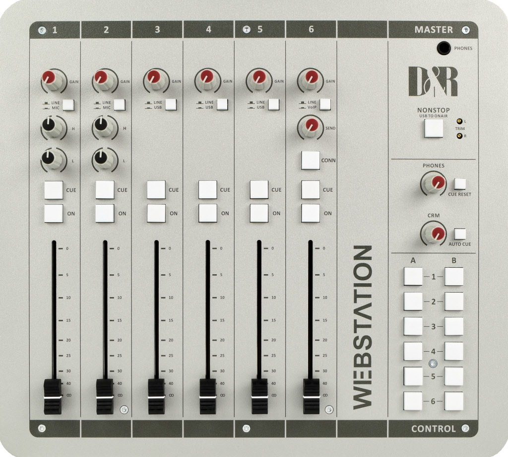 D&R WEBSTATION -USB BROADCAST MIXER – Artist Systems