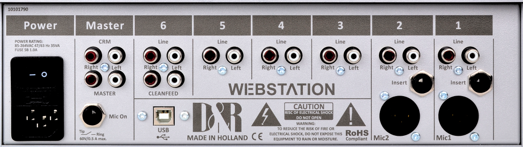 D&R WEBSTATION -USB BROADCAST MIXER – Artist Systems