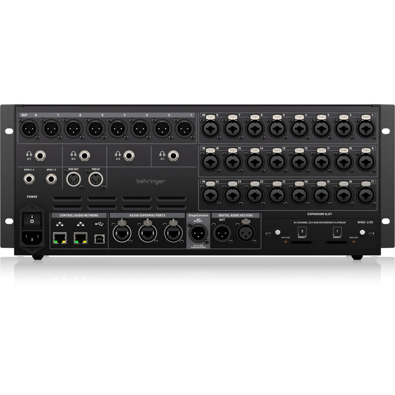 Behringer WING Rack – Artist Systems