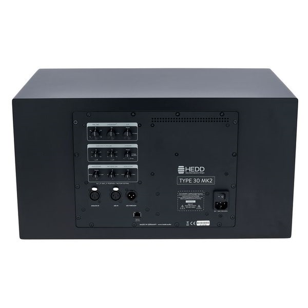 HEDD Type 30 Mk2 Black | 3-way Powered Studio Monitor Black – Artist ...