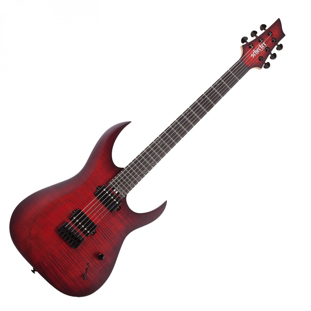Schecter Sunset-6 Extreme Scarlet Burst – Artist Systems